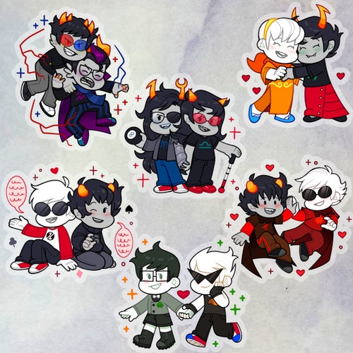 Homestuck Smuppets 1.5 Inch Double Sided Acrylic Charms - Etsy