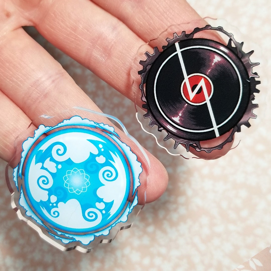 Homestuck - Skaia and Beat Mesa 1.5 Inch Acrylic Pins - Etsy