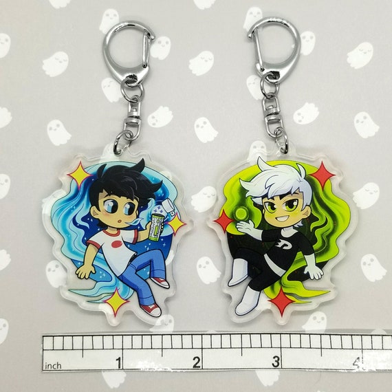 Danny Phantom Double Sided 2 Inch Acrylic Charm | Etsy