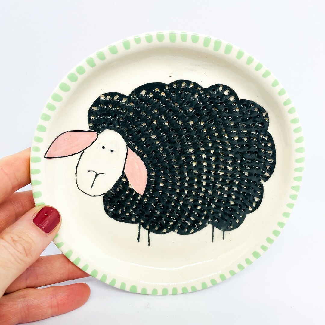 Handmade Ceramic Sheep Ginger/garlic Grater: Kitchen Accessory - Etsy