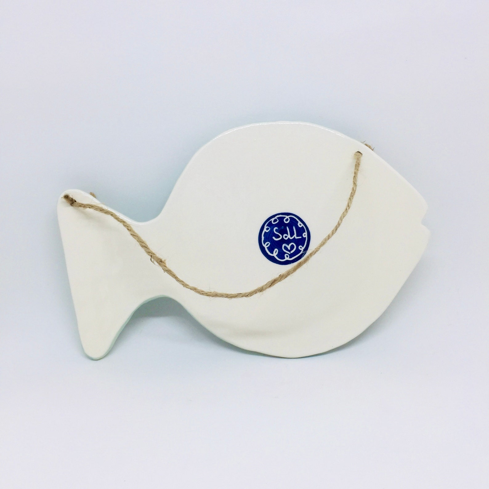 Handmade Ceramic Fish Wall Hanging Decoration Garden | Etsy