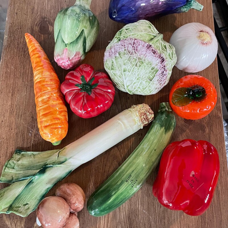 Ceramic Vegetables - Etsy