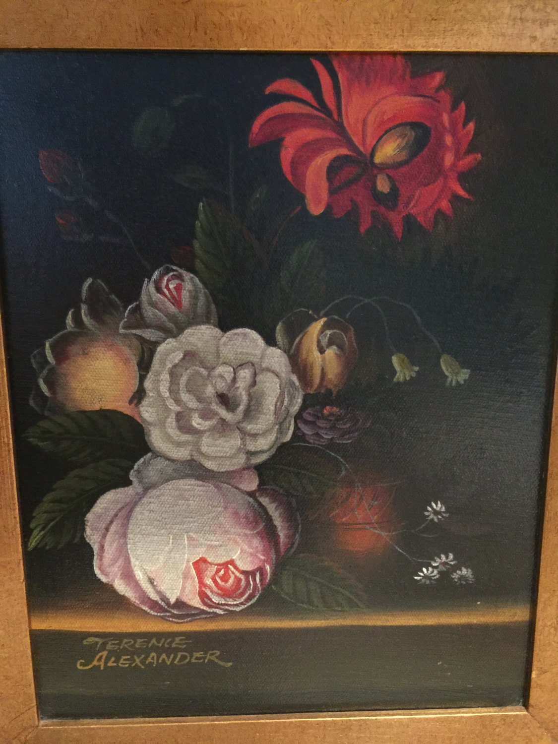 Terrence Alexander still Life Signed Oil Painting - Etsy