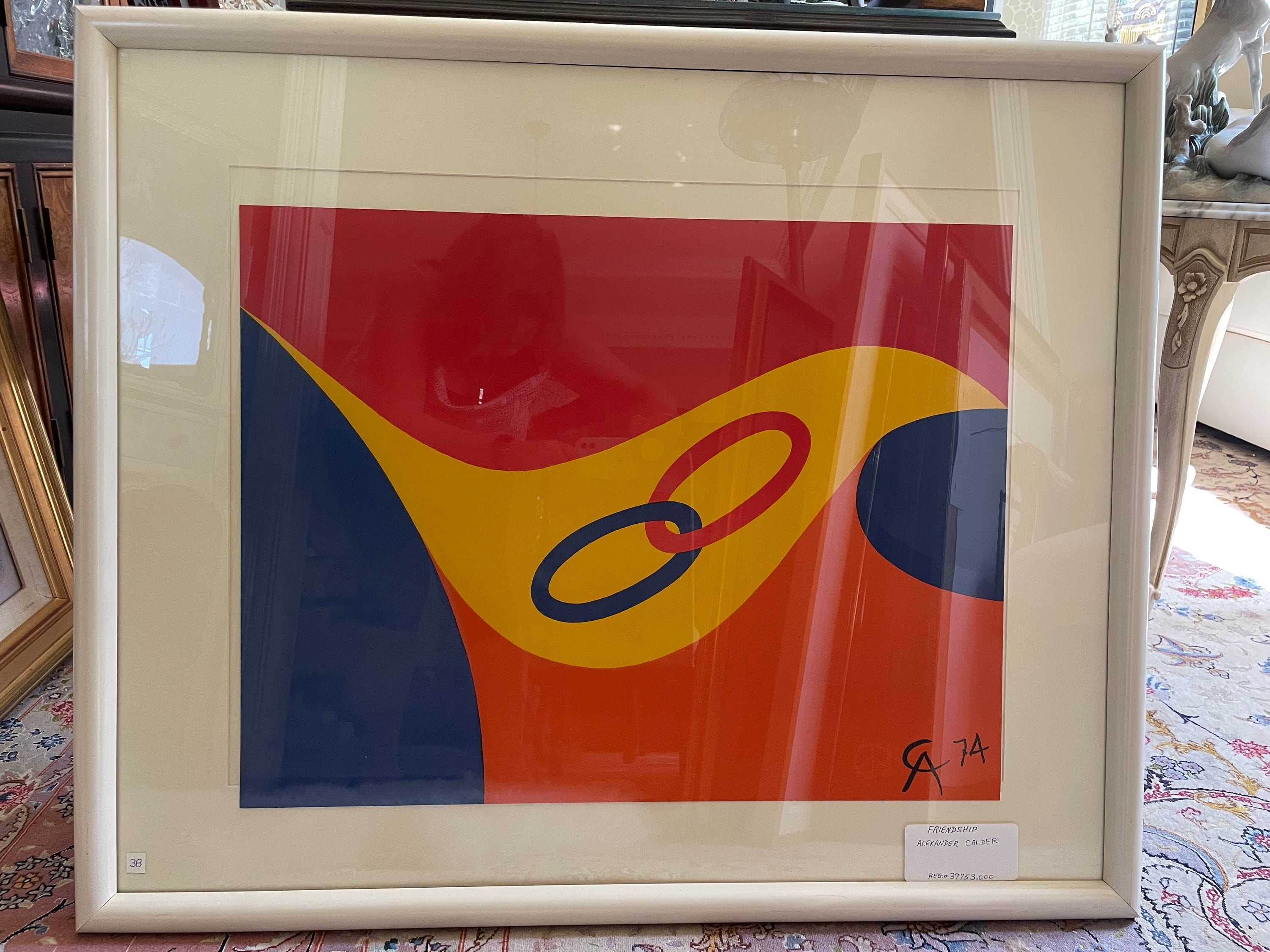 Alexander Calder Lithograph Friendship, Signed - Etsy