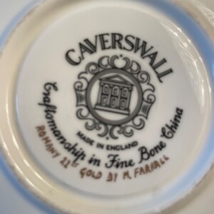 Caverswall Romany Pattern Saucers Trays Set of Two - Etsy