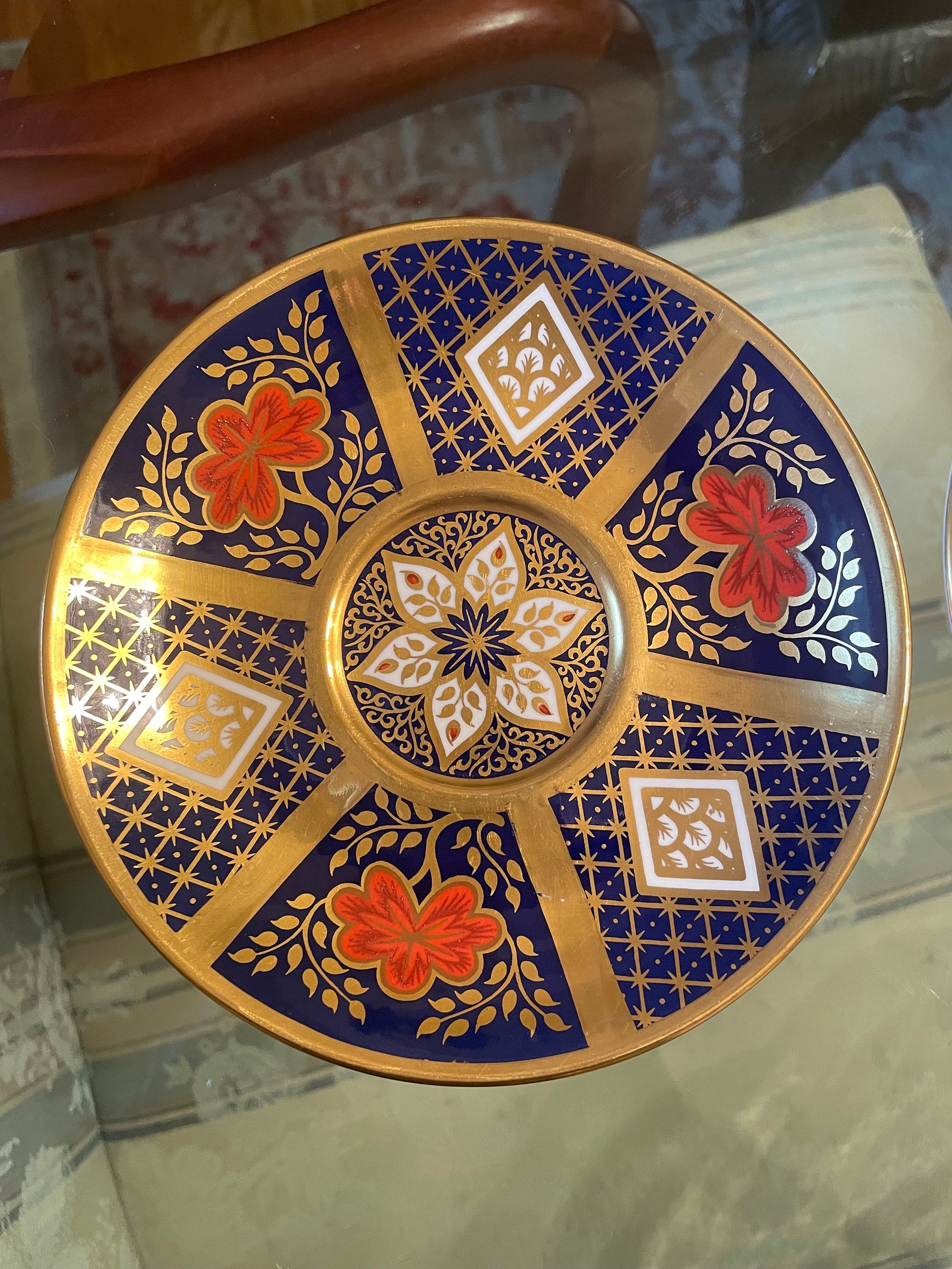 Caverswall Romany Pattern Saucers Trays Set of Two - Etsy