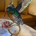 Swarovski Blue Hummingbird Crystal Figurine Large 6.25 in Original Box ...