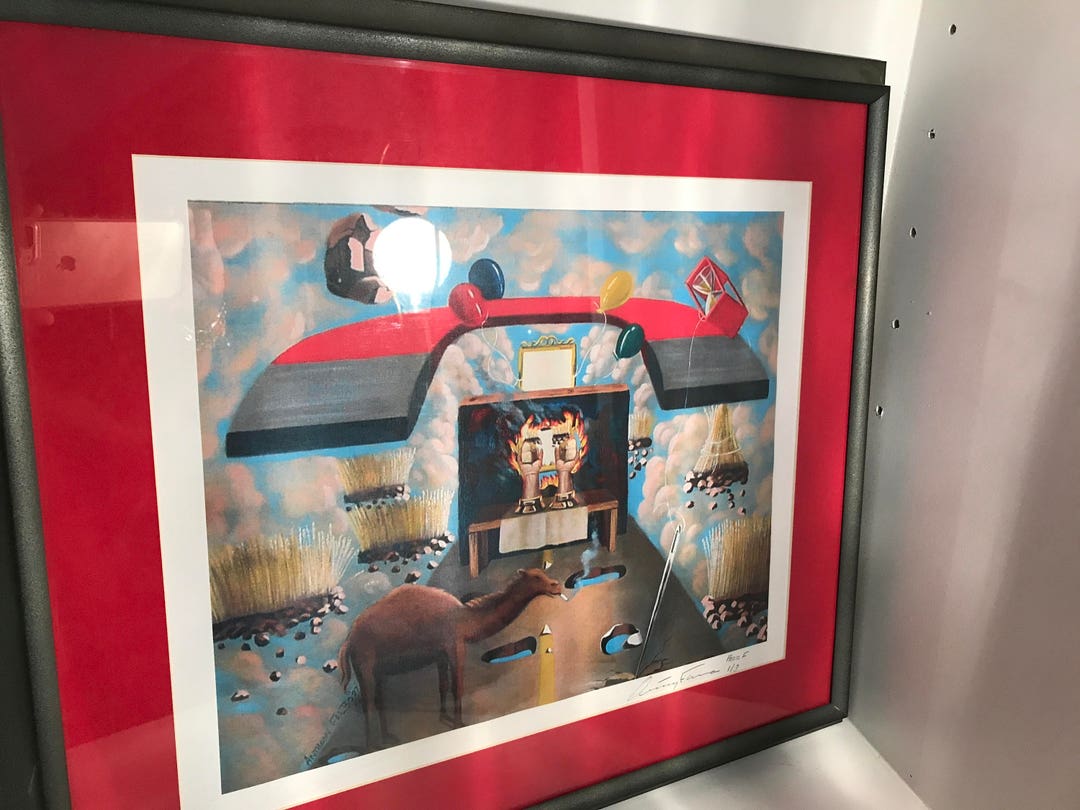 Anthony Falbo Signed Artist Proof Lithograph Framed - Etsy