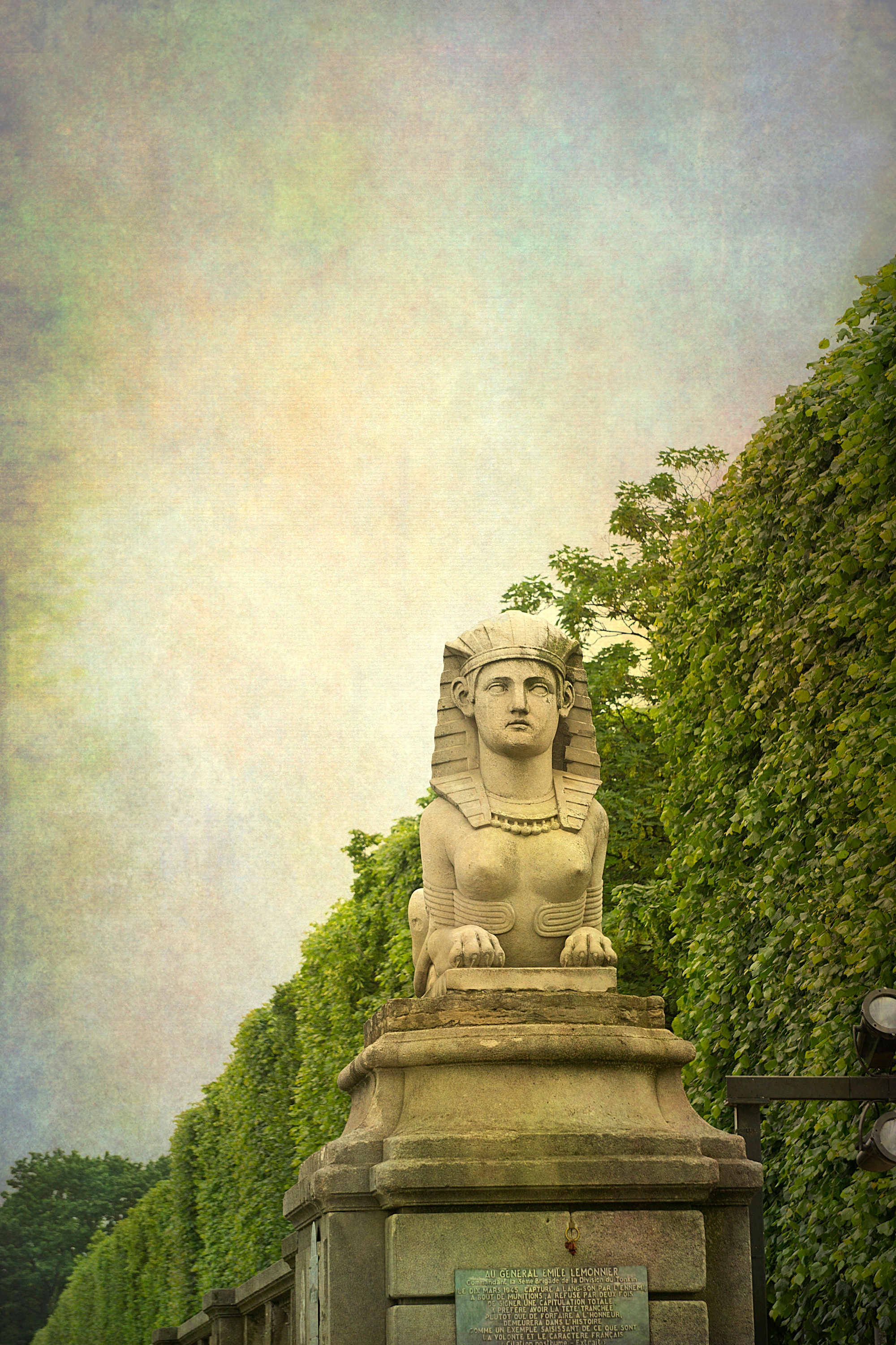Art Photo Paris, Sphinx at Tuileries, Framed Fine Art Print, Home Decor ...