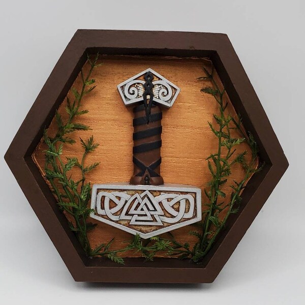 Viking Hammer Plaque - Etsy