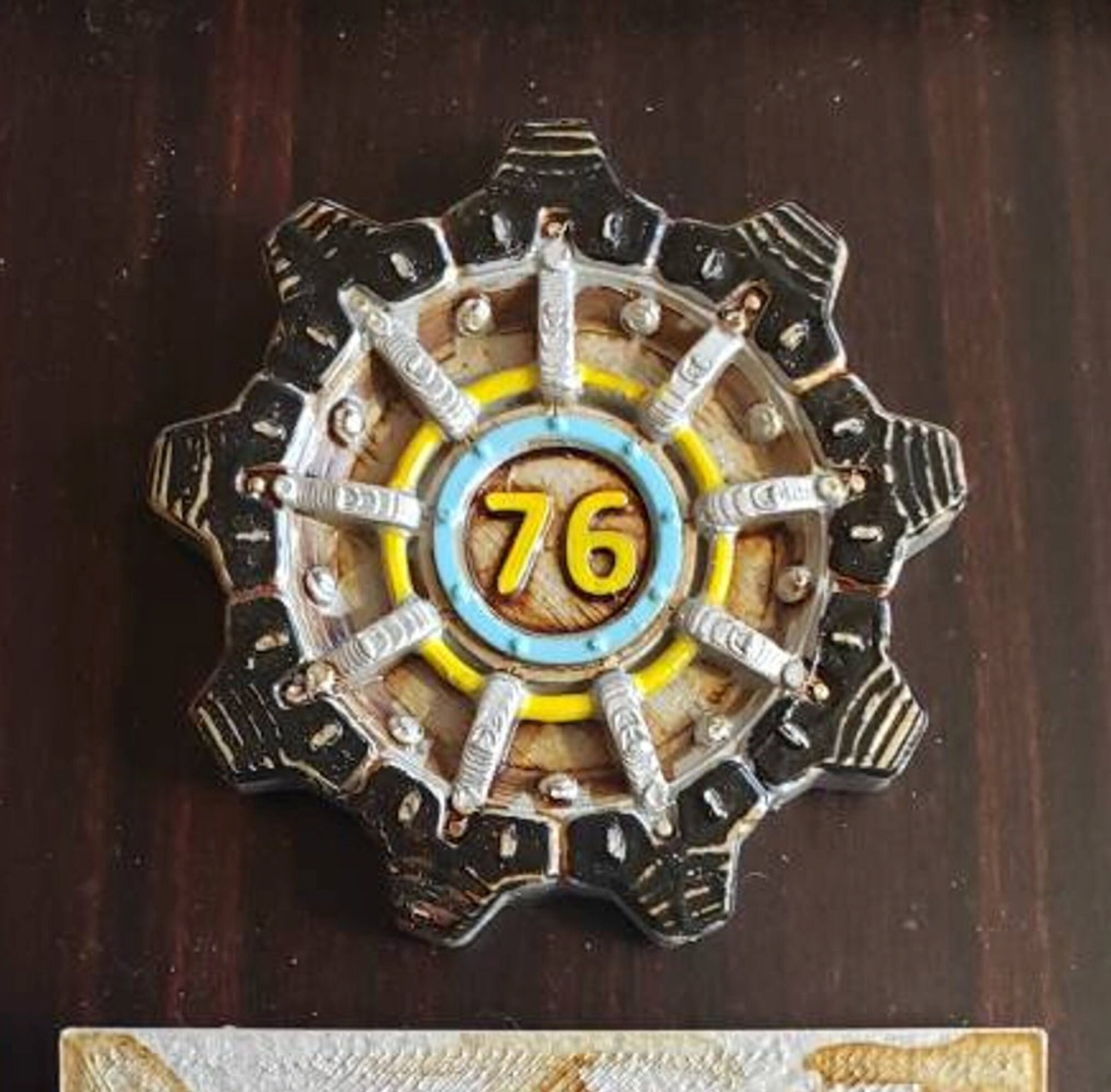 Fallout 76 Brotherhood of Steel Fanart 3d Printed Emblems in | Etsy