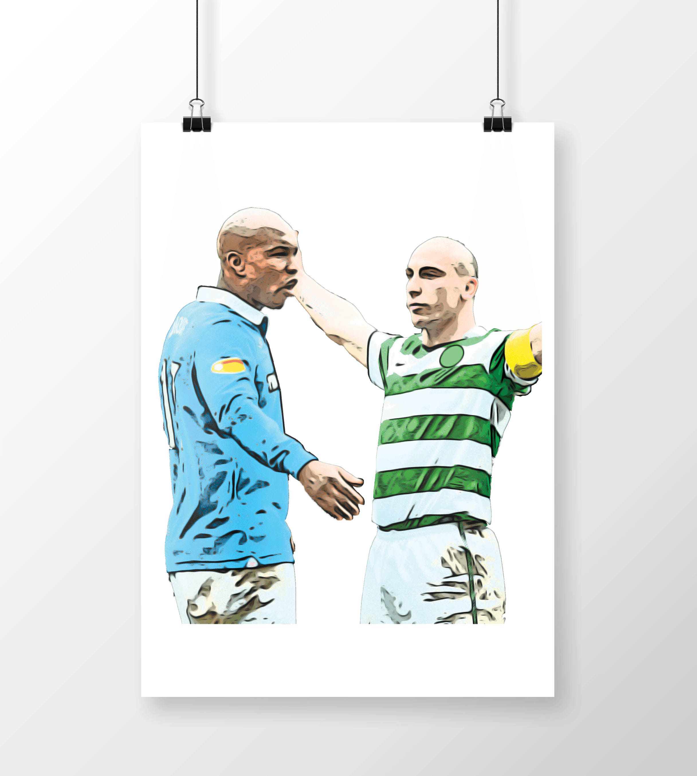 Celtic Poster, Digital Download, Football Wall Art, Instant Download ...