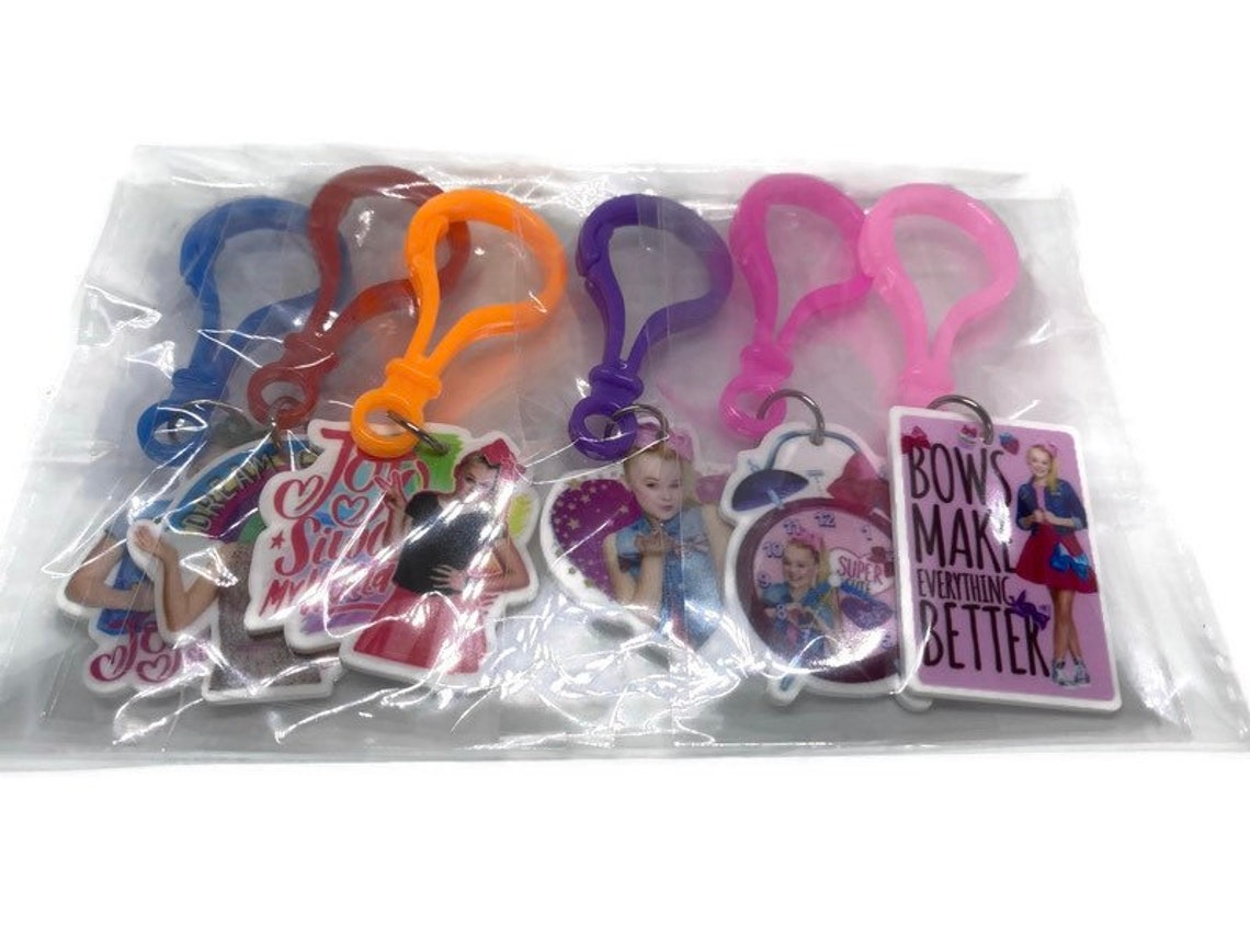 Jojo Zipper Pull /key Chain/party Favors/6 Pieces - Etsy