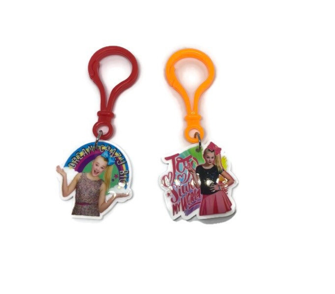 Jojo Zipper Pull /key Chain/party Favors/6 Pieces - Etsy