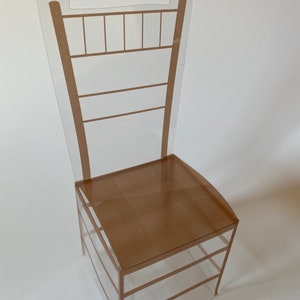 Set of 24 Old Gold Chair Favor Box Wedding/anniversary/party - Etsy