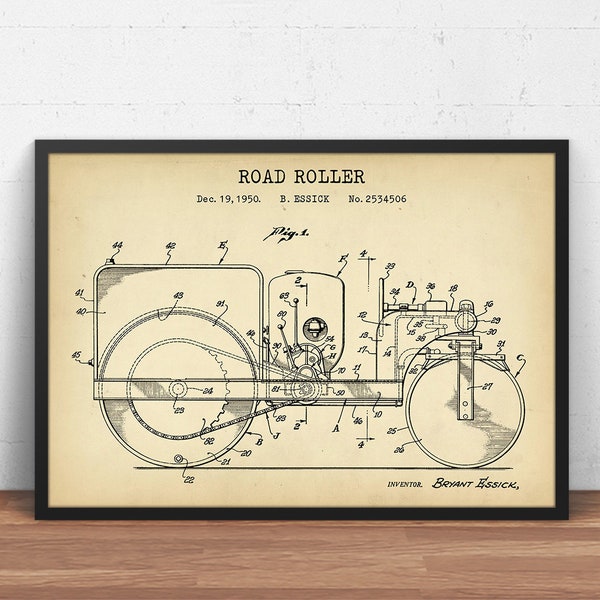 Road Construction Print - Etsy
