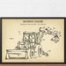 Backhoe Loader Patent Print Earth Mover Blueprint Art | Etsy