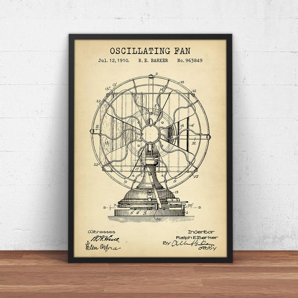 Oscillating Fan - Etsy