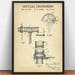 Optical Instrument Patent Print, Eye Clinic Decor, Optician, Optometry ...
