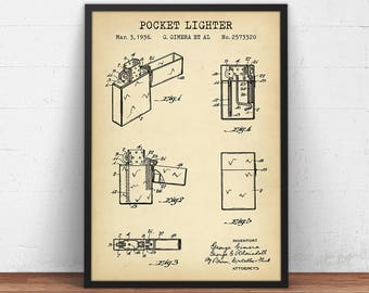 Zippo Lighter Poster - Etsy