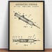 Syringe Patent Poster, Medical Art Print, Medical Student Gifts ...