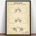 Eyeglasses Patent Print, Spectacles Poster, Optician Eye Clinic Decor ...