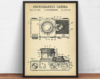 Vintage Camera Art - Etsy
