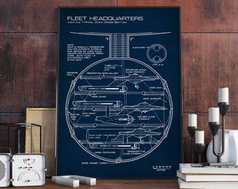 Star Fleet Poster | Etsy