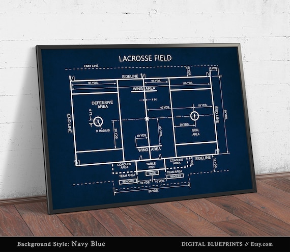 Boys Lacrosse Field Diagram