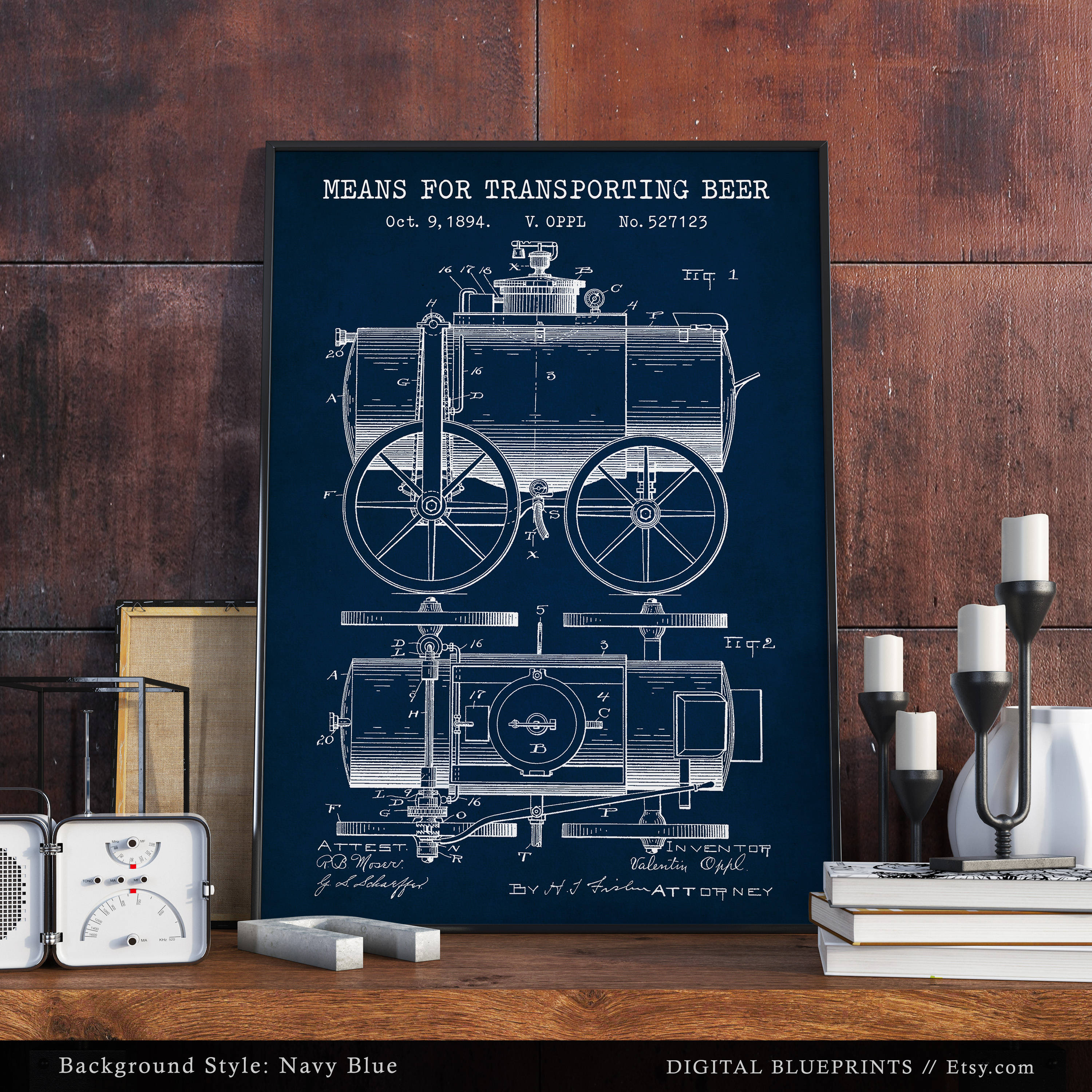 Transporting Beer Patent Print, Old Beer Inventions, Beer Poster Art ...