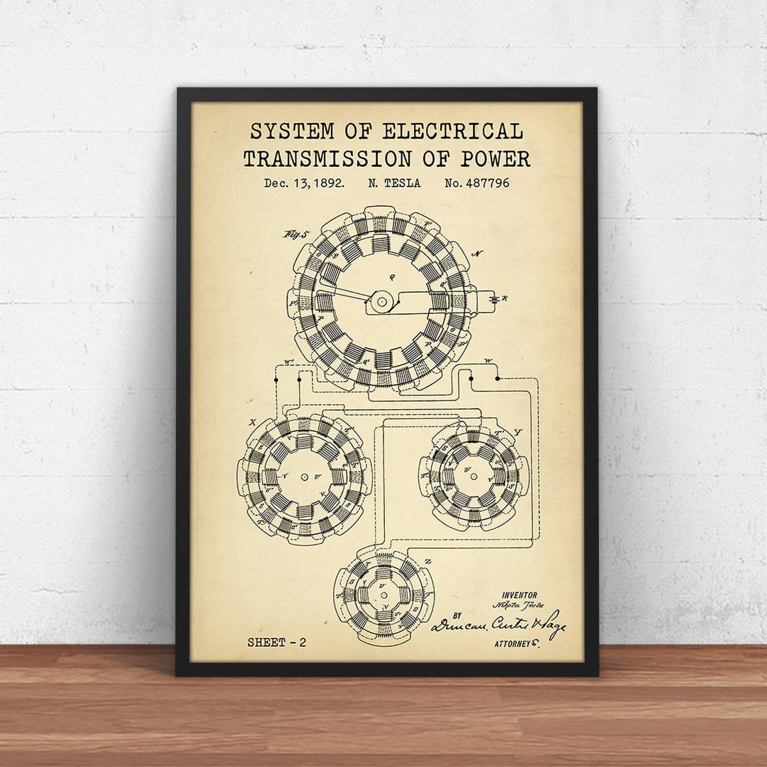 Science Poster, System of Transmission of Power - Sheet 2/2, Mad ...