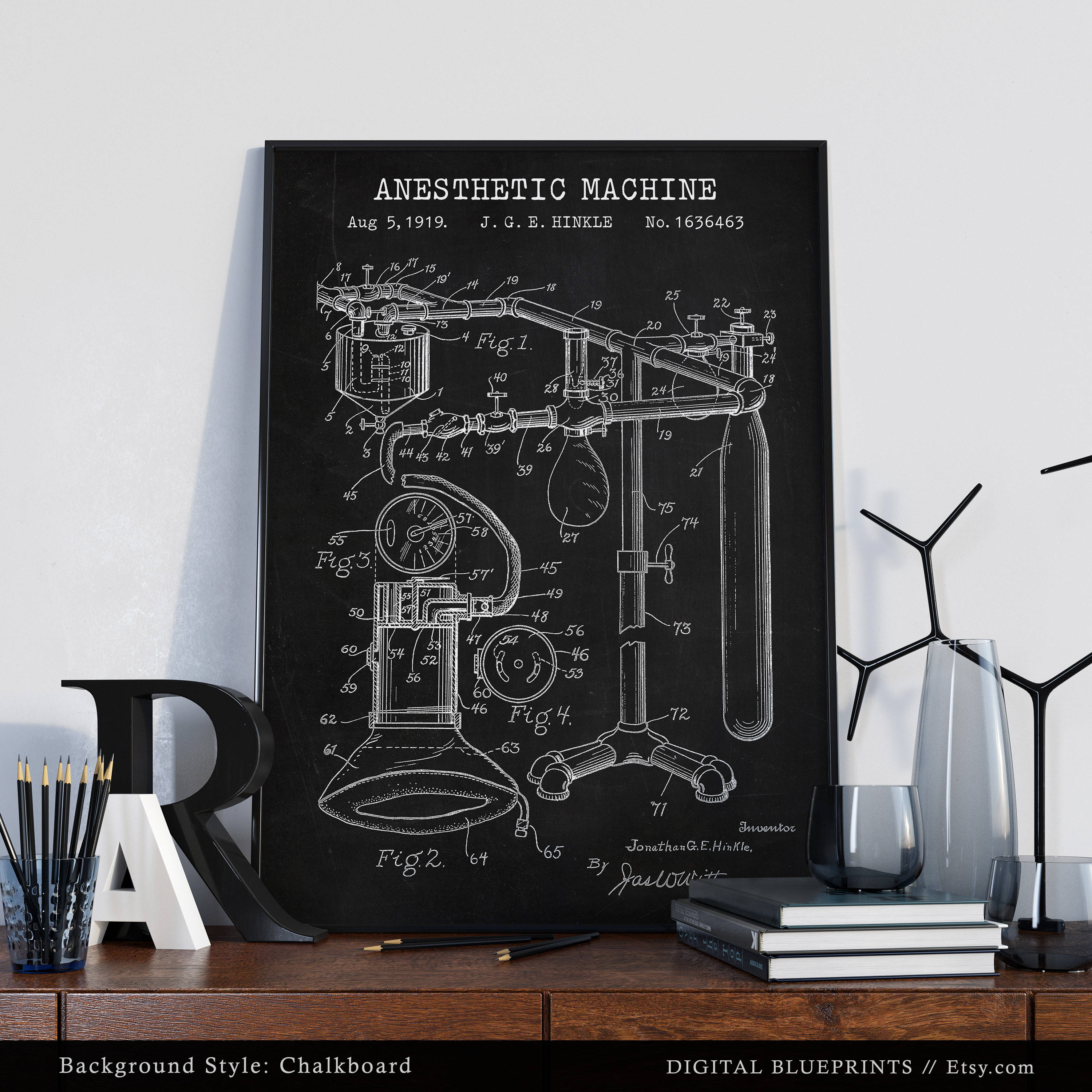 Anesthetic Machine Patent, Anaesthetist Medical, Doctors Office ...