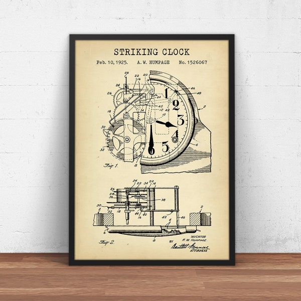 Striking Clock - Etsy