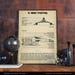 E-wing Fighter Blueprint Art, Star Wars Poster Print, Si-fi Wall Art ...