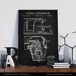 Linear Accelerator LINAC Patent Print, Radiotherapy Device, Medical ...