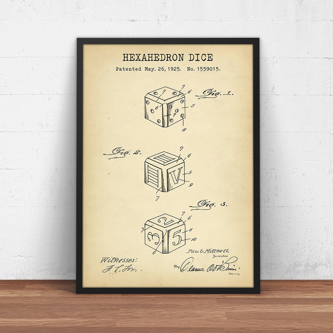 D6 Dice 6 Sided Hexahedron Die Dnd Dice Dungeons and - Etsy