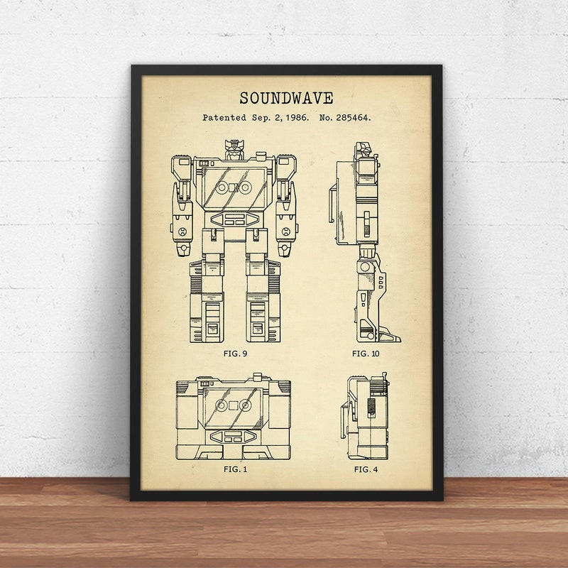 Soundwave Transformer Svg - Etsy