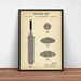 Cricket Bat Patent Print, Bat Blueprint, Cricket Poster Print ...