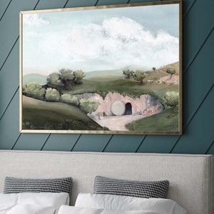 Religious Easter Artwork, Easter Art, Easter Art, Resurrection Painting ...