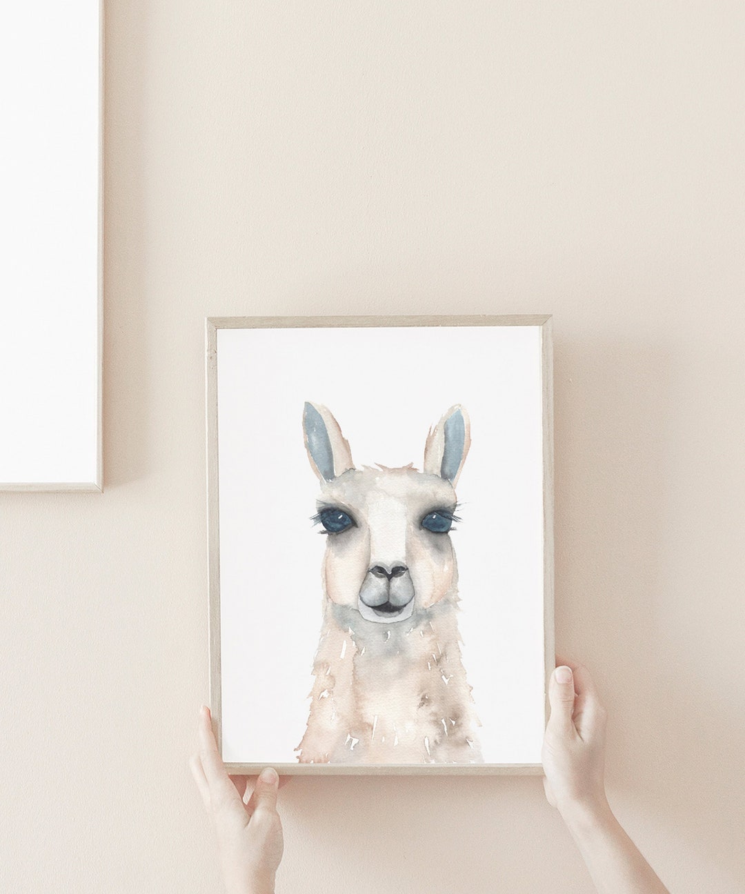 Llama Painting, Llama Wall Decor, Llama Wall Art, Llama Wall Hanging ...