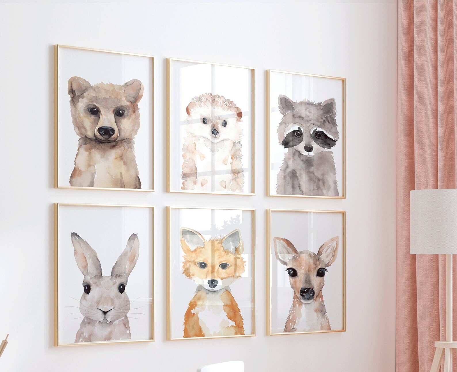 DIGITAL DOWNLOADS Woodland Animal Bundle Nursery Woodland - Etsy