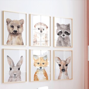 DIGITAL DOWNLOADS, Woodland Animal Bundle, Nursery Woodland Bundle ...