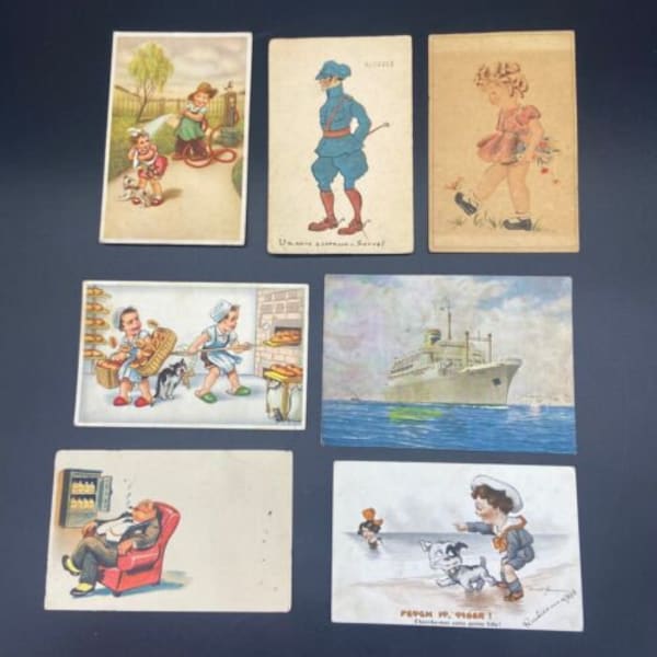 Comic Postcards - Etsy