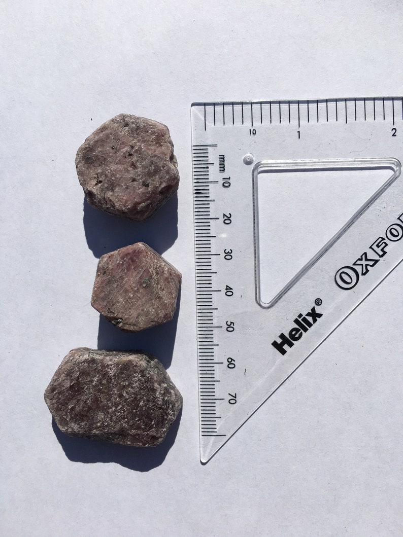 Raw Ruby Hexagon Record Keeper | Etsy