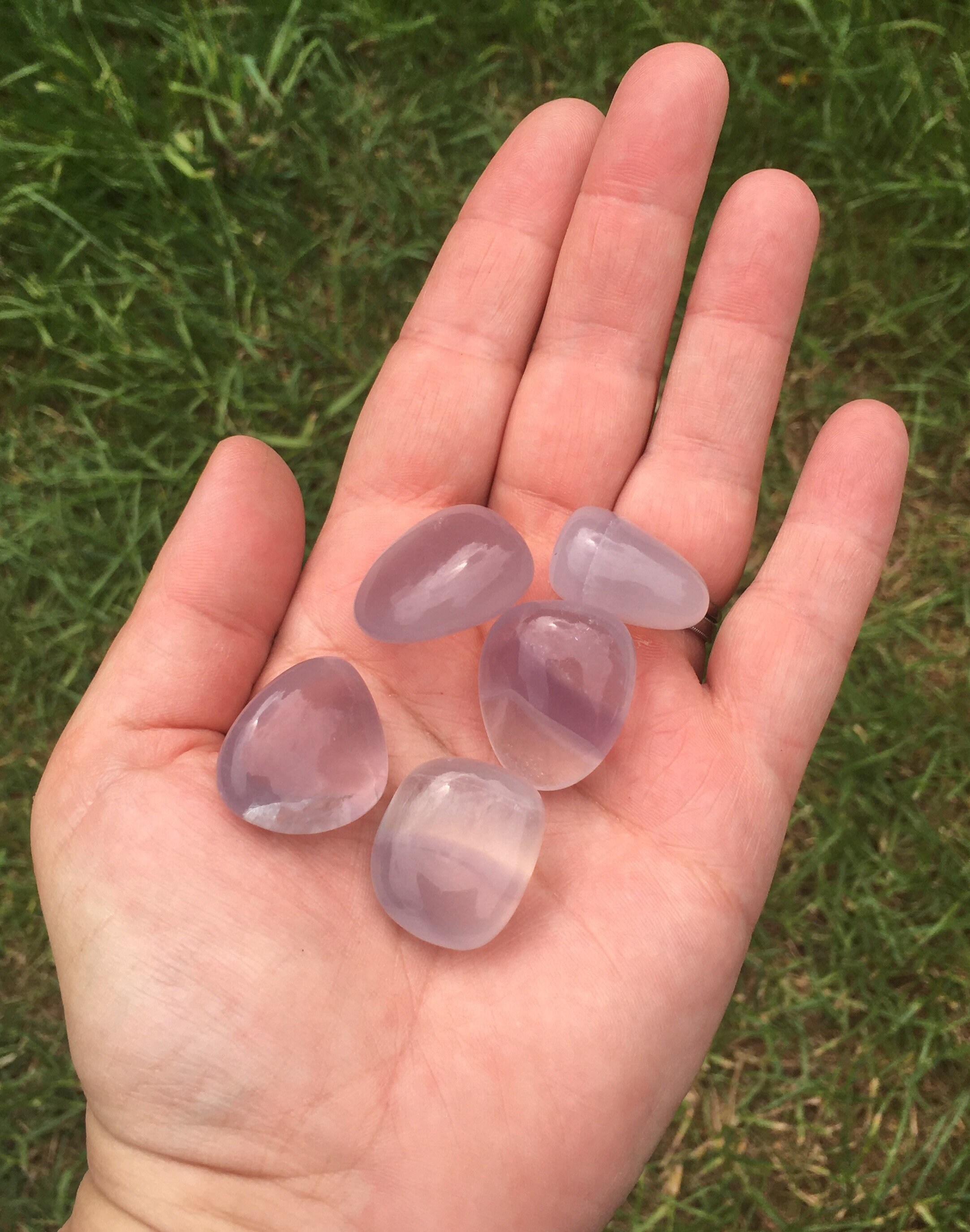 Pink Fluorite Medium Tumblestone - Etsy UK