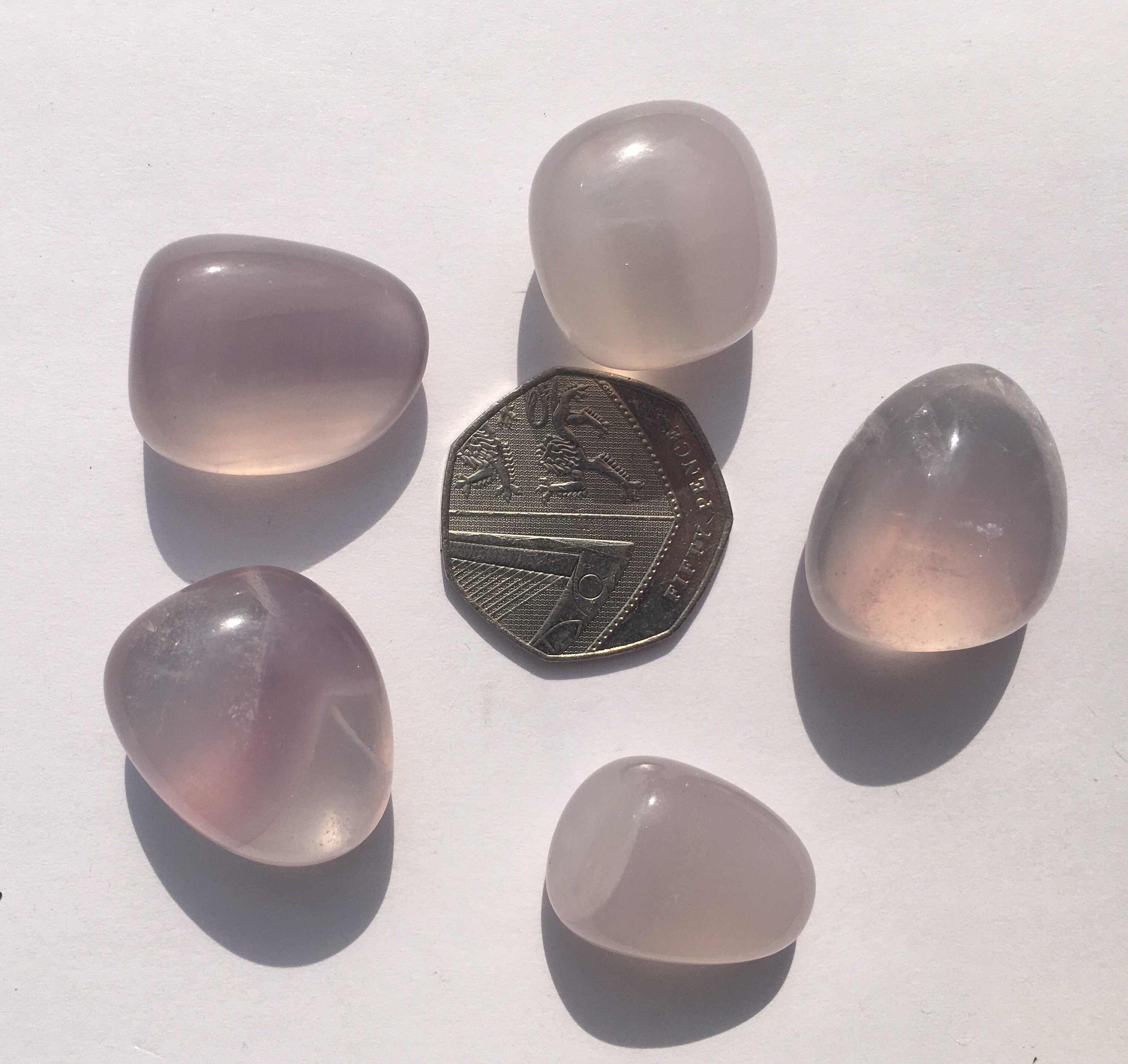 Pink Fluorite Medium Tumblestone - Etsy UK