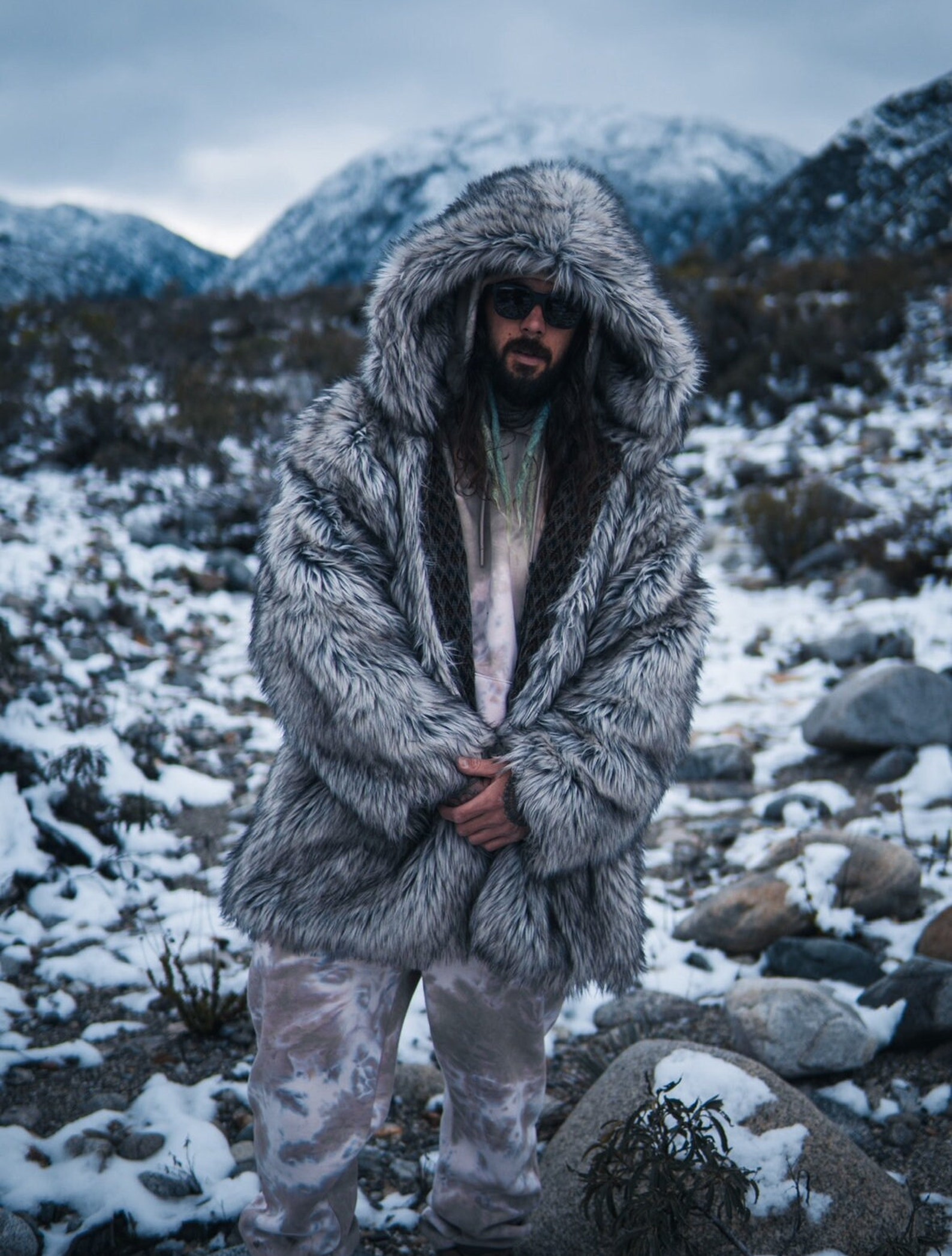 CUSTOM - Big Snuggly Fur Coat - Etsy