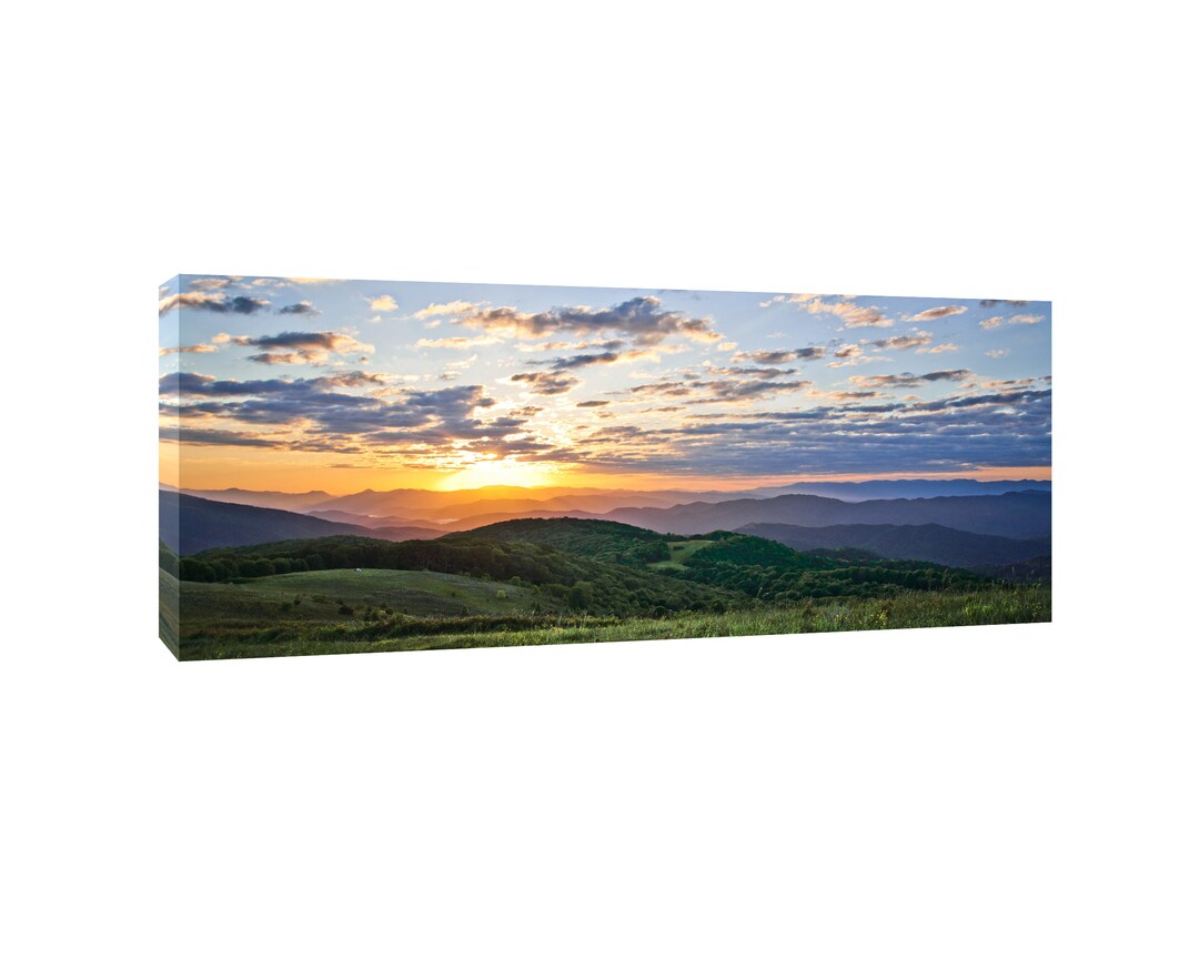 Great Smoky Mountains Photo, Max Patch Sunrise, North Carolina ...