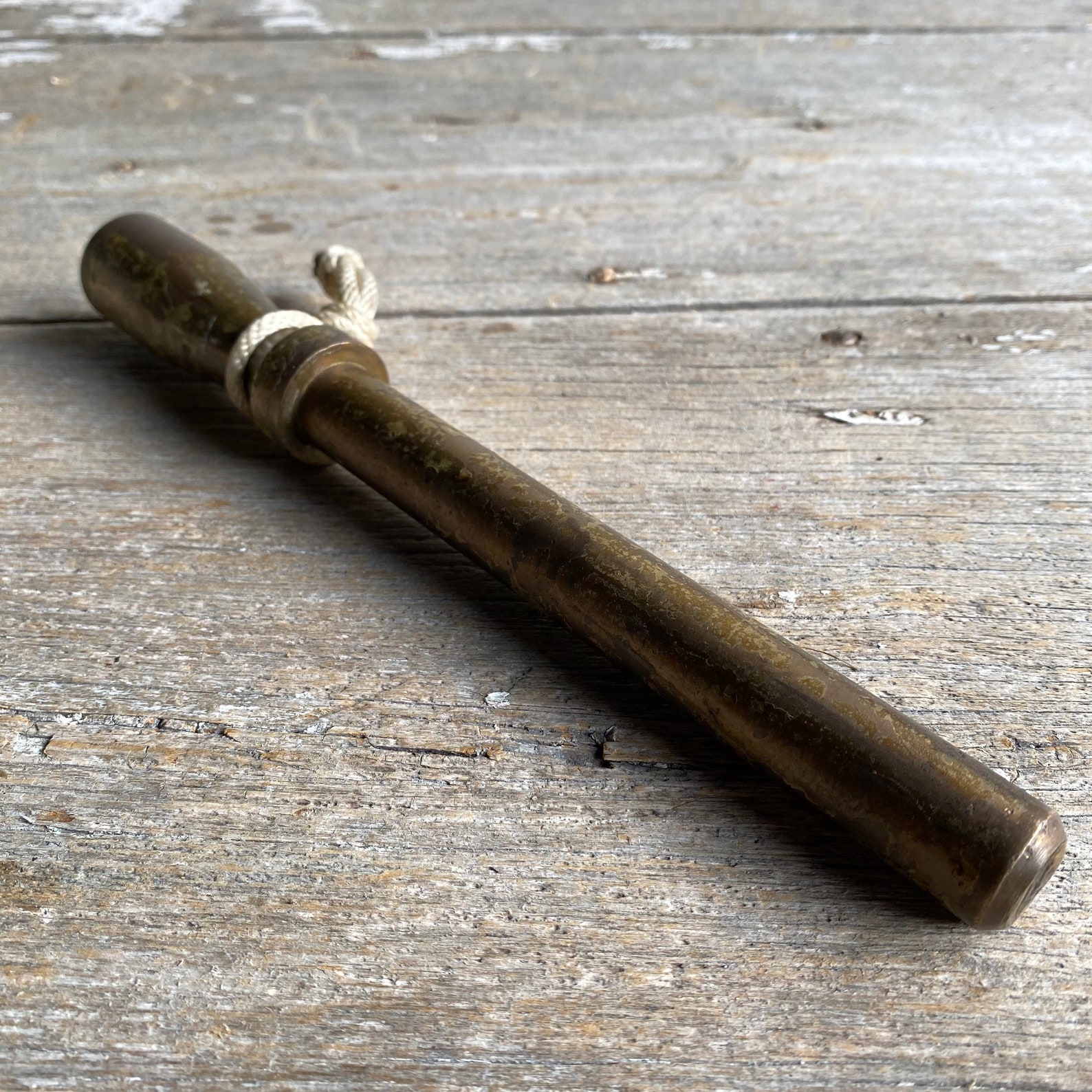 Classic Antique Solid Brass Belaying Pin Sourced on The Coast | Etsy