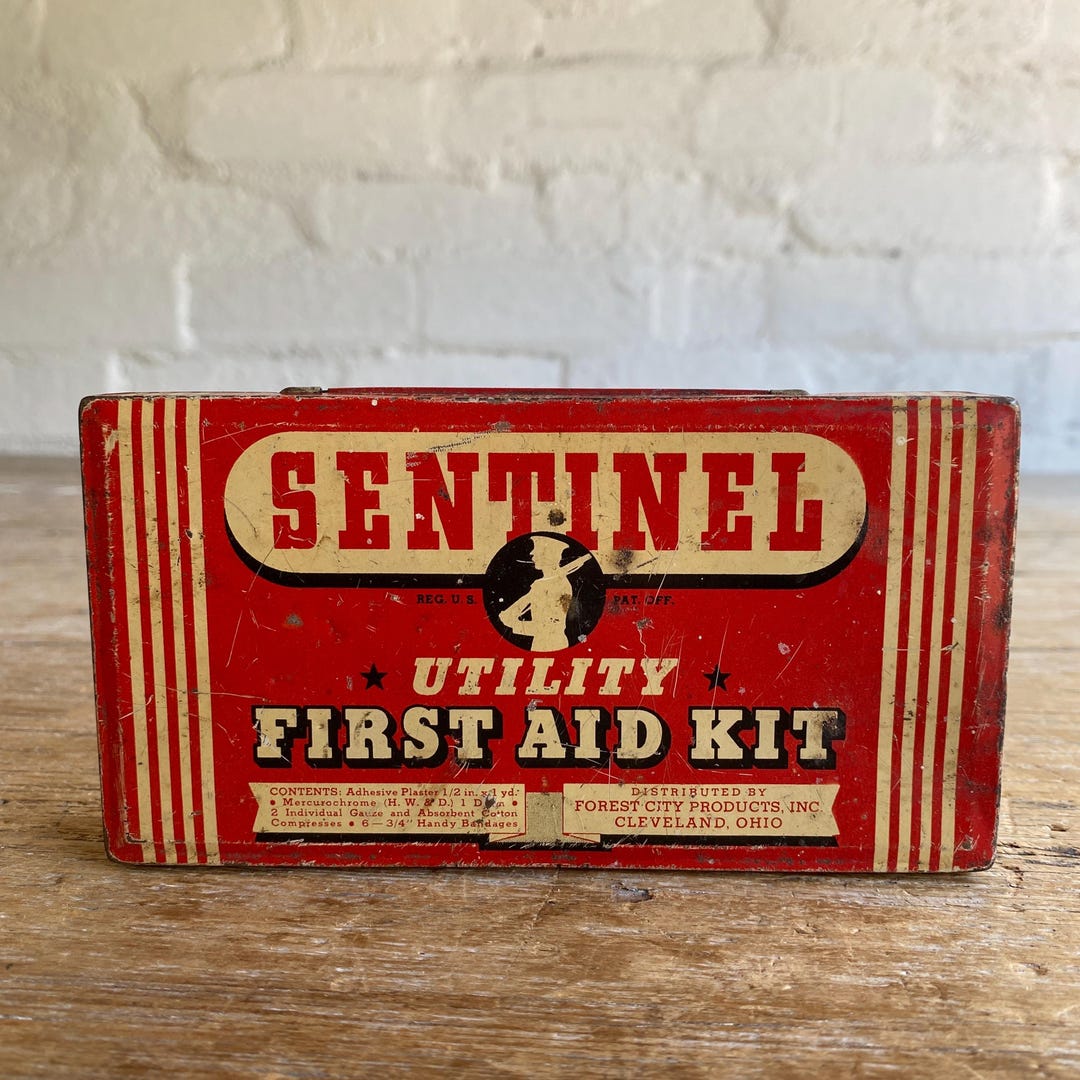 First Aid Kit Tin - Etsy